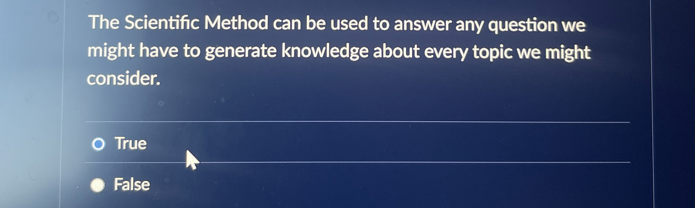 Solved The Scientific Method can be used to answer any | Chegg.com