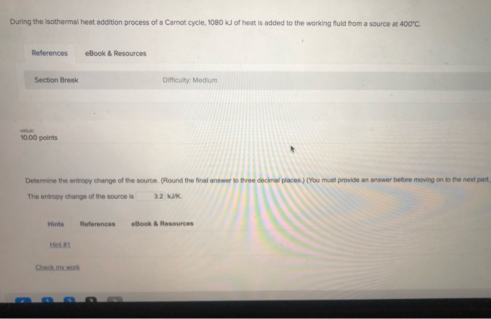 Solved During the isothermal heat addition process of a | Chegg.com