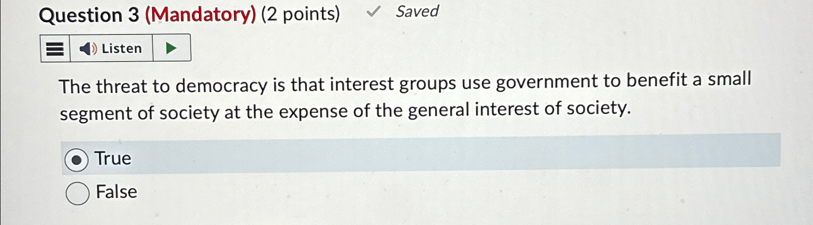 Solved Question 3 (Mandatory) (2 ﻿points) ﻿Saved The threat | Chegg.com