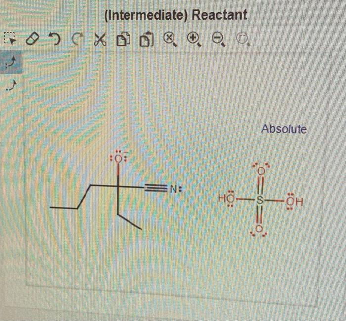 Solved (Intermediate) Reactant 0.6 X @ @ @ A Absolute 0 ++ | Chegg.com