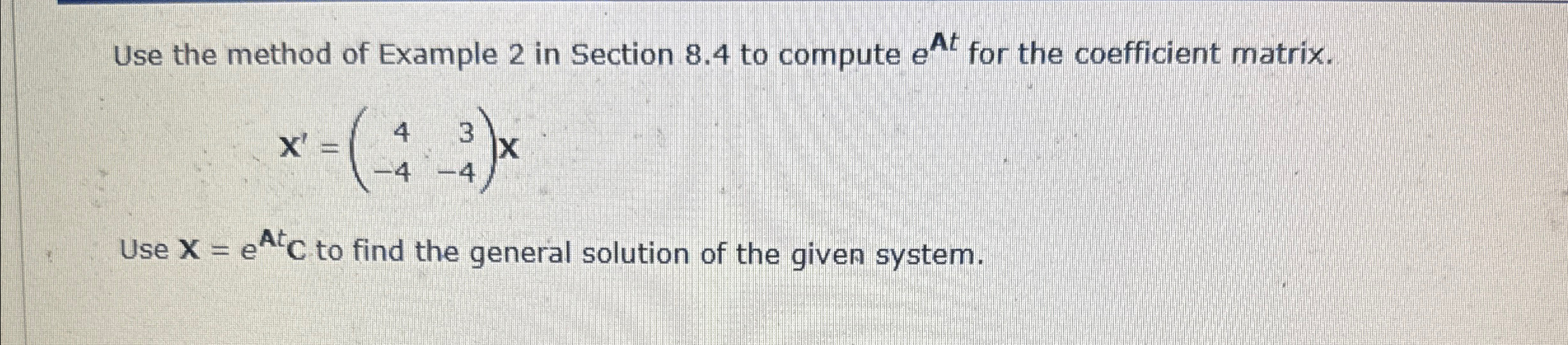 Solved Use the method of Example 2 ﻿in Section 8.4 ﻿to | Chegg.com