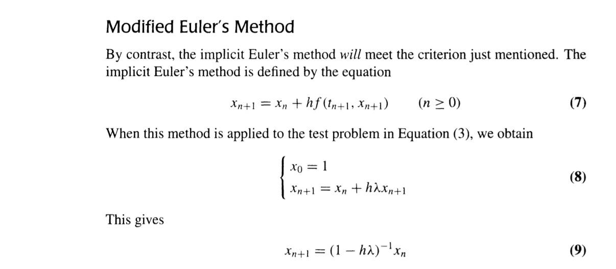 Solved Find the region of absolute stability for the | Chegg.com