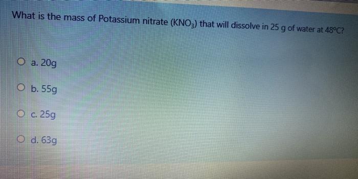 Solved At 25°C. 90g of Sodium nitrate (NaNO3) is dissolved | Chegg.com