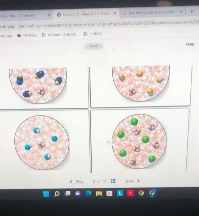 Solved Which of the following diagram(s) represent a strong | Chegg.com
