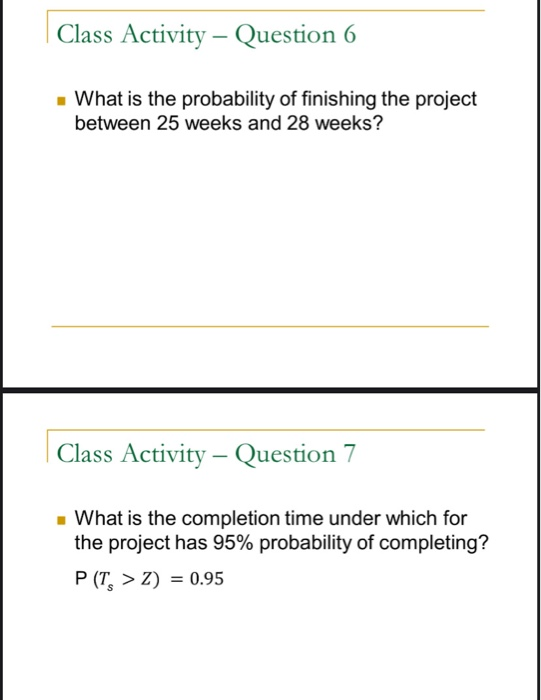 Solved Class Activity – Question 1 Calculate the expected | Chegg.com