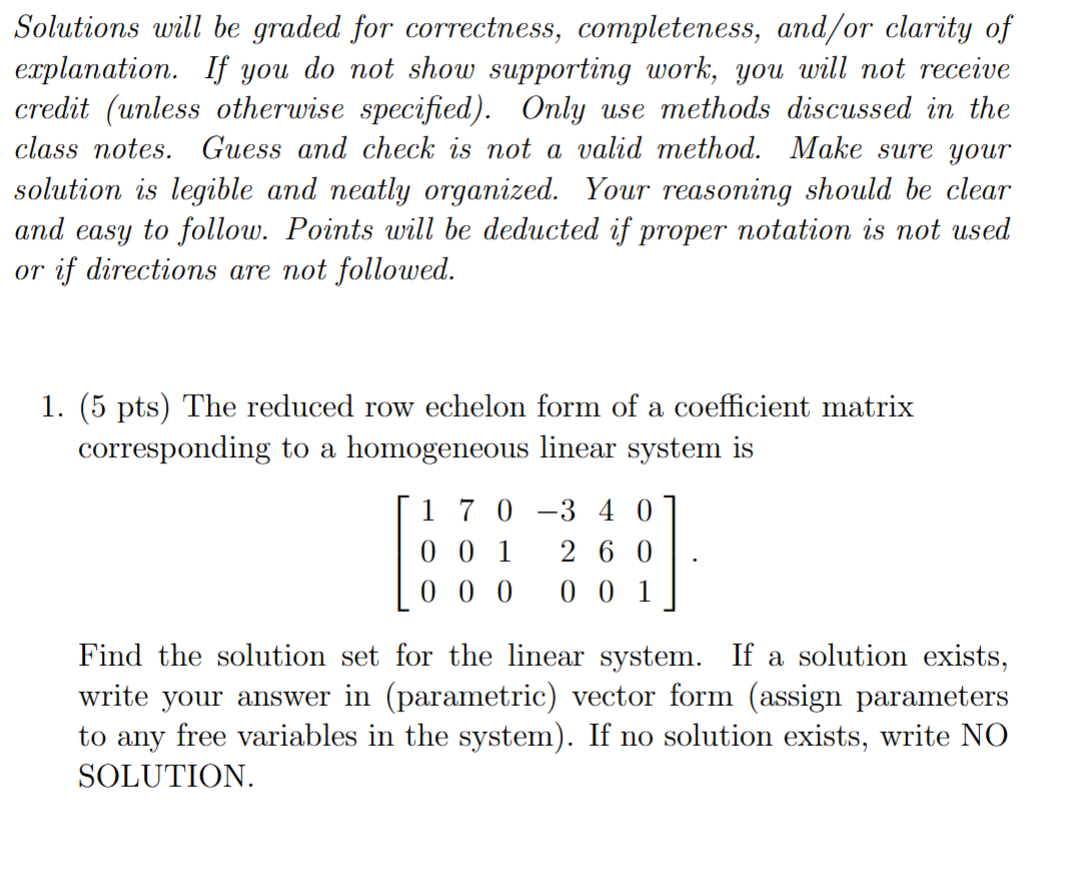 Solved Solutions will be graded for correctness, | Chegg.com