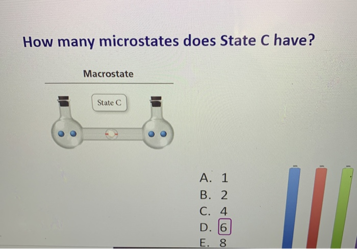 Solved How many microstates does State Chave? Macrostate | Chegg.com