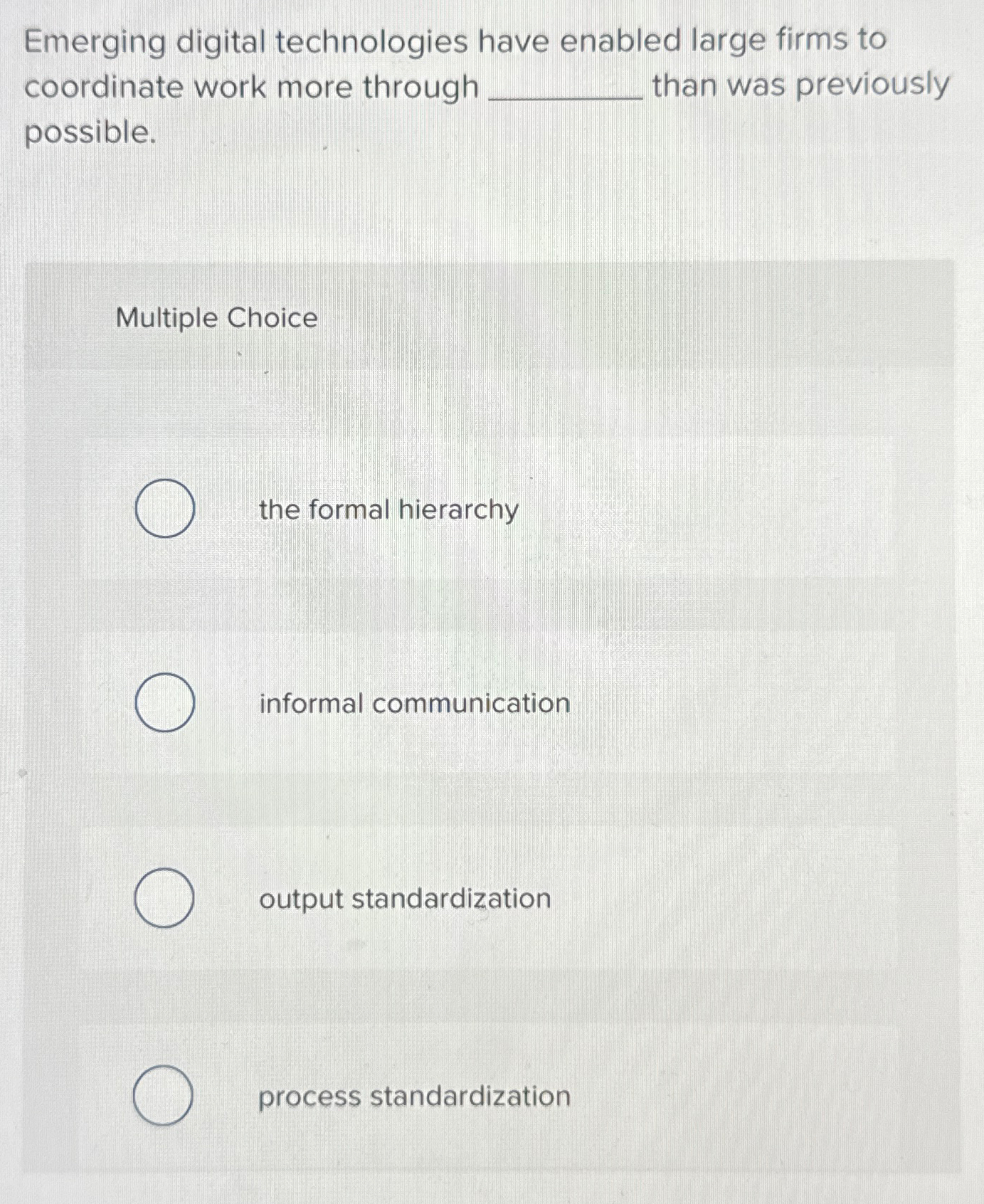 Solved Emerging digital technologies have enabled large | Chegg.com