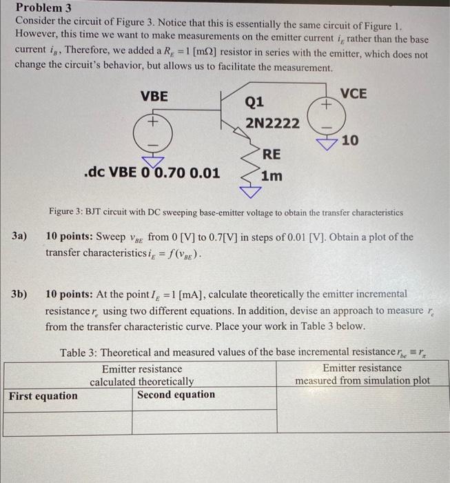 Solved Consider the circuit of Figure 3. Notice that this is | Chegg.com
