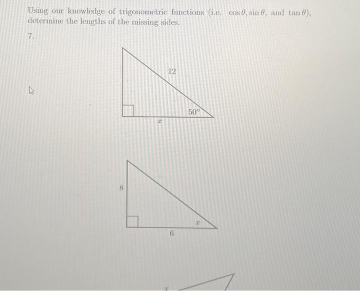 Solved Using our knowledge of trigonometric functions (i.e. | Chegg.com