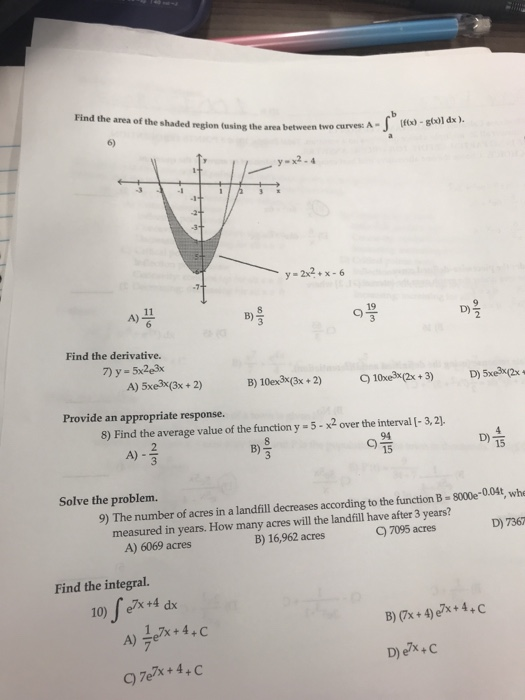 Solved Find the area of the shaded region fusing the area | Chegg.com