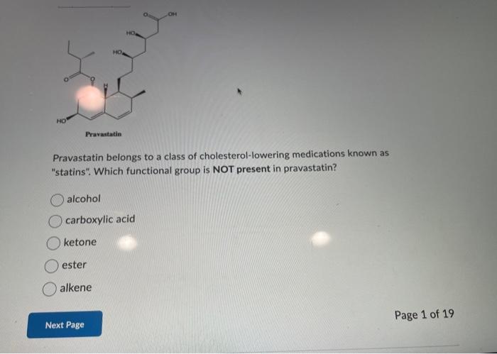 Solved Pravastatin belongs to a class of | Chegg.com