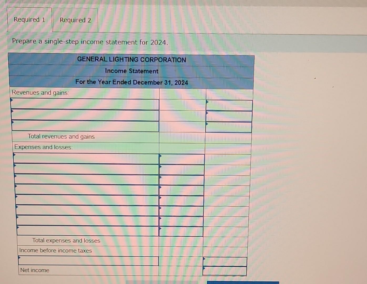 Solved Exercise 4-3 (Algo) Income statement format; single | Chegg.com