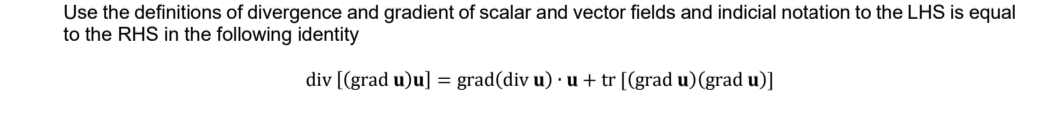 Solved Use the definitions of divergence and gradient of | Chegg.com