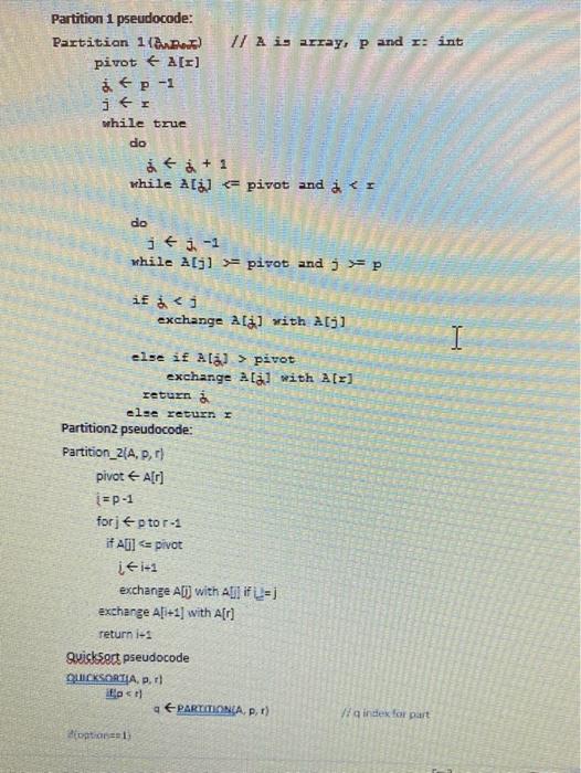 Solved Write a Ch Program to implement the Quick Sort | Chegg.com