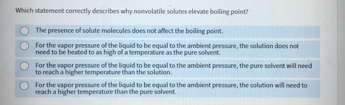 Solved Which statement correctly describes why nonvolatile | Chegg.com