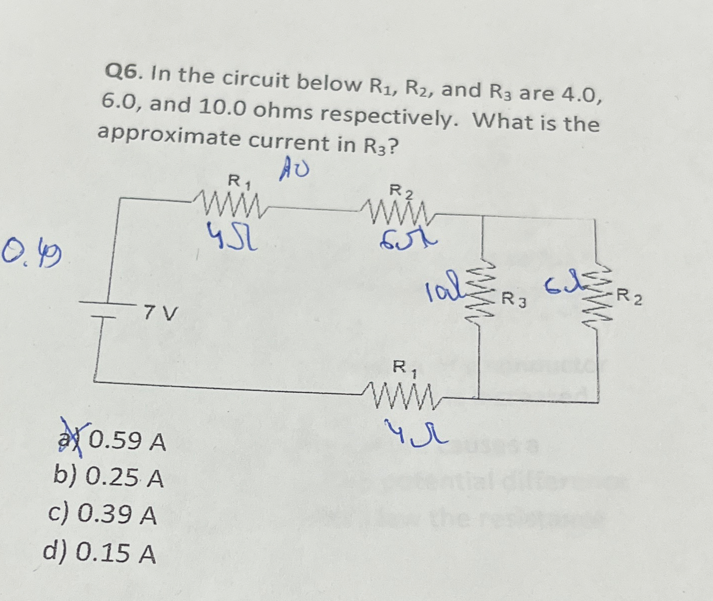 Solved Q6. ﻿In the circuit below R1,R2, ﻿and R3 ﻿are | Chegg.com