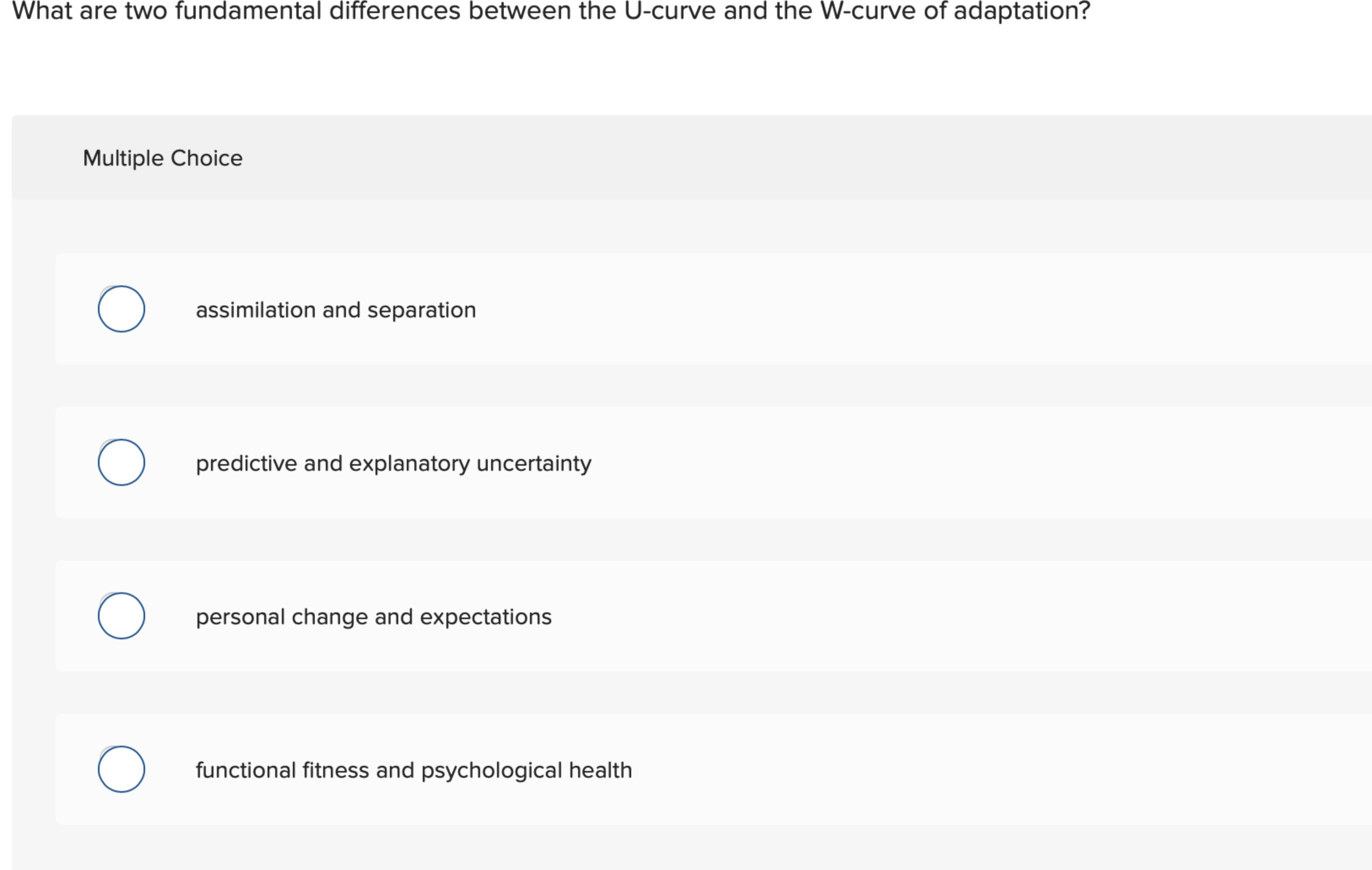Solved What are two fundamental differences between the | Chegg.com