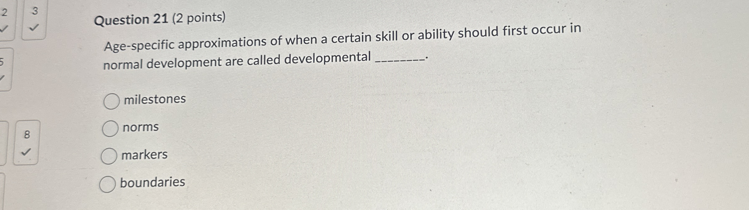 Solved Question 21 (2 ﻿points)Age-specific approximations of | Chegg.com
