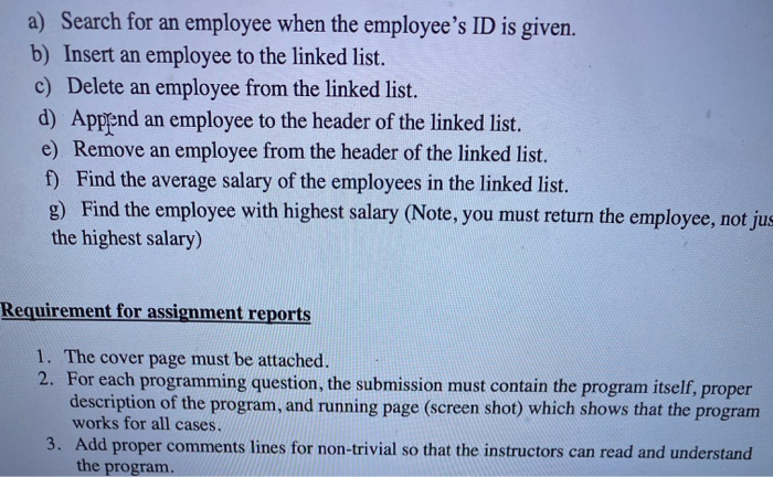 Solved 30) Modify LinkedList java programs so that it | Chegg.com Solved 30) Modify LinkedList java programs so that it | Chegg.com