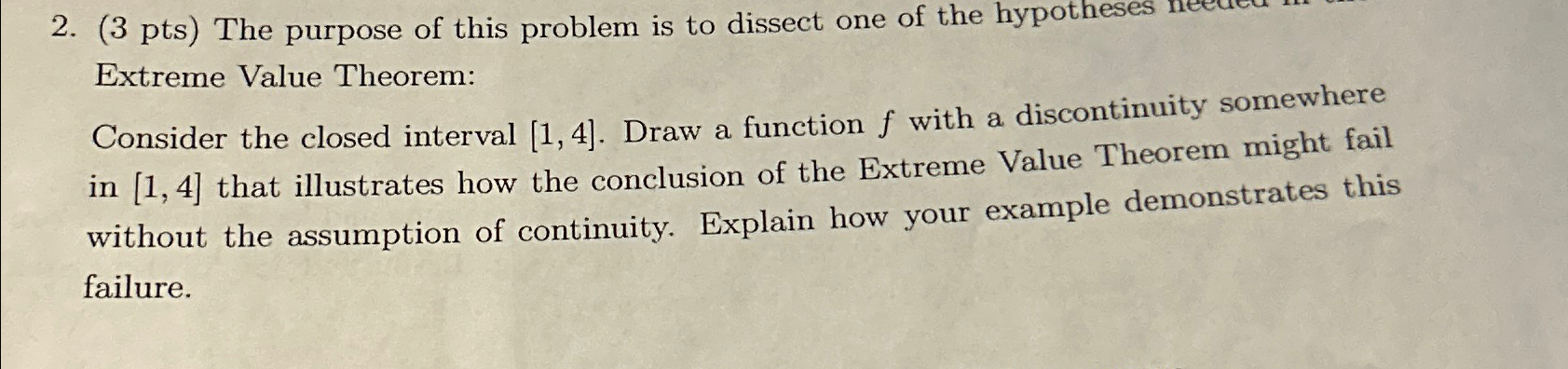 Solved (3 ﻿pts) ﻿The purpose of this problem is to dissect | Chegg.com
