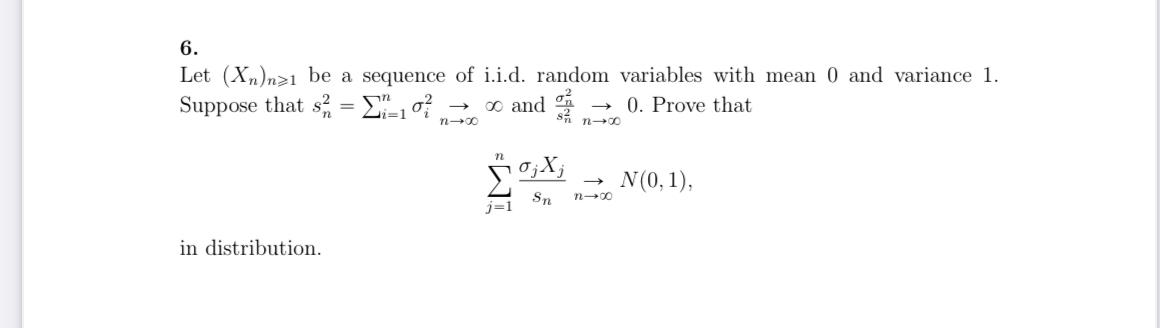 Solved Let (xn)n≥1 ﻿be a sequence of i.i.d. ﻿random | Chegg.com