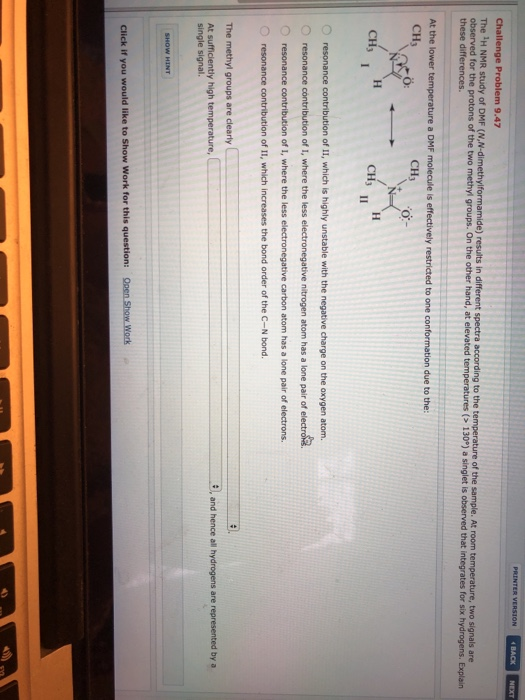 Solved PRINTER VERSION BACK NEXT Learning Group Problem 9.2 | Chegg.com