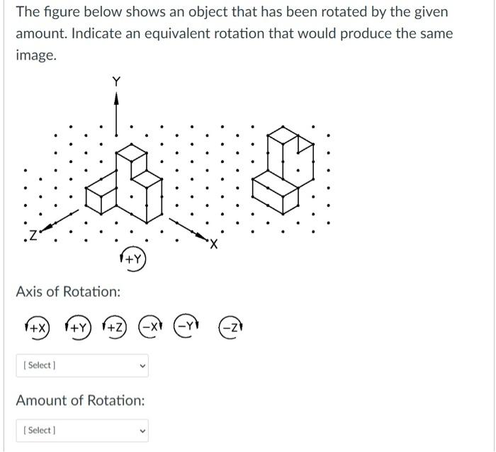Solved The figure below shows an object that has been | Chegg.com