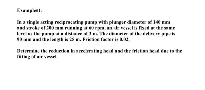 [Solved]: this example pls with drwa Example #1: In a s