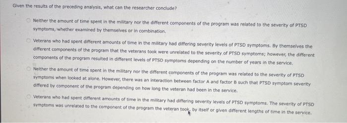 Solved Problem Set: Chapter 13 Two-Factor Analysis of | Chegg.com
