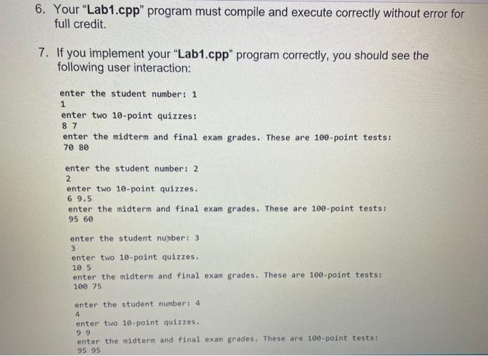 Solved 1. Your program must define a C++ struct named | Chegg.com