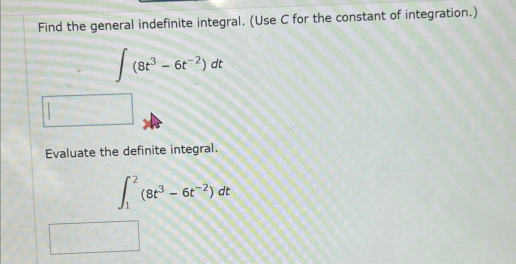 Solved Find the general indefinite integral. (Use C ﻿for the | Chegg.com