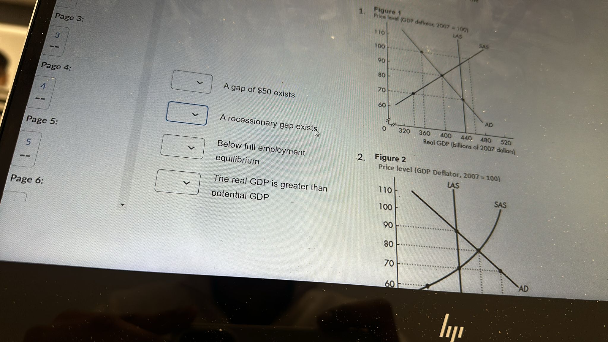 Solved Question 39 (2 ﻿points)Page 3:3-Page 4:Page 5:Below | Chegg.com