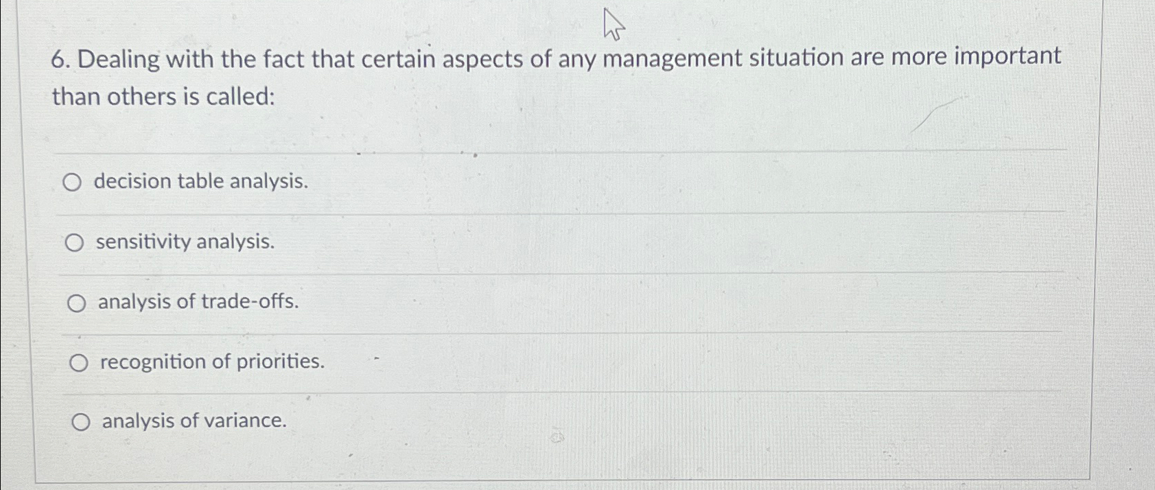 Solved Dealing with the fact that certain aspects of any | Chegg.com