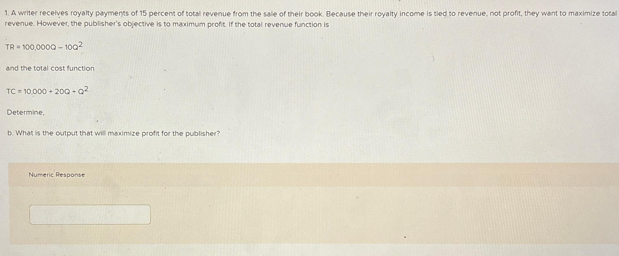 Solved A writer receives royalty payments of 15 ﻿percent of | Chegg.com