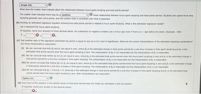 Solved (a) Choose a scatter chart beigw with Hours Spent | Chegg.com