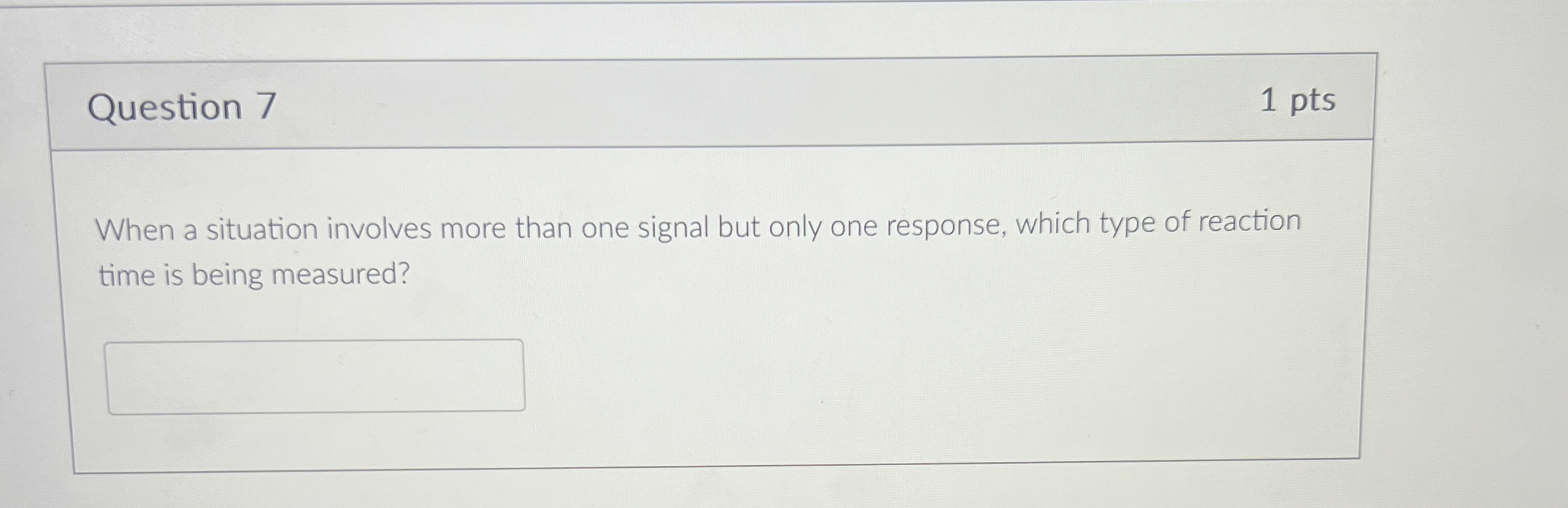 Solved Question 7When a situation involves more than one | Chegg.com