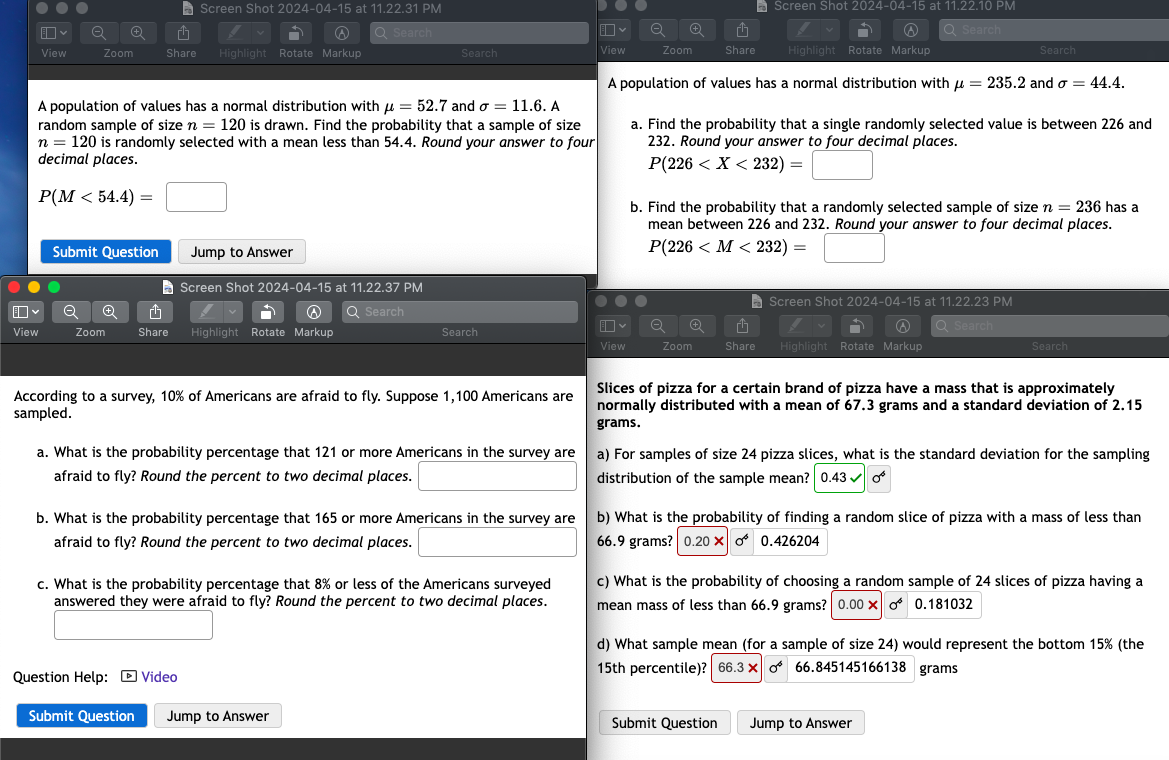 Solved A population of values has a normal distribution with | Chegg.com
