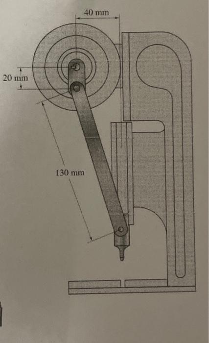 Solved The mechanism shown in Figure 1 is used to drive a | Chegg.com