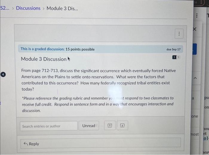 Module 3 Discussion From page 712−713, discuss the | Chegg.com