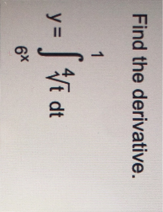 Solved Find the derivative. Art at 64 | Chegg.com