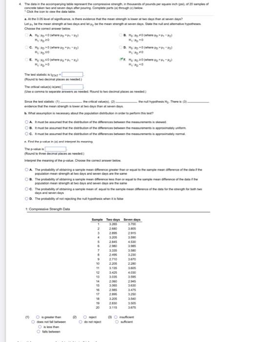 Solved ' Clich the icen to view the data table. Cheose the | Chegg.com