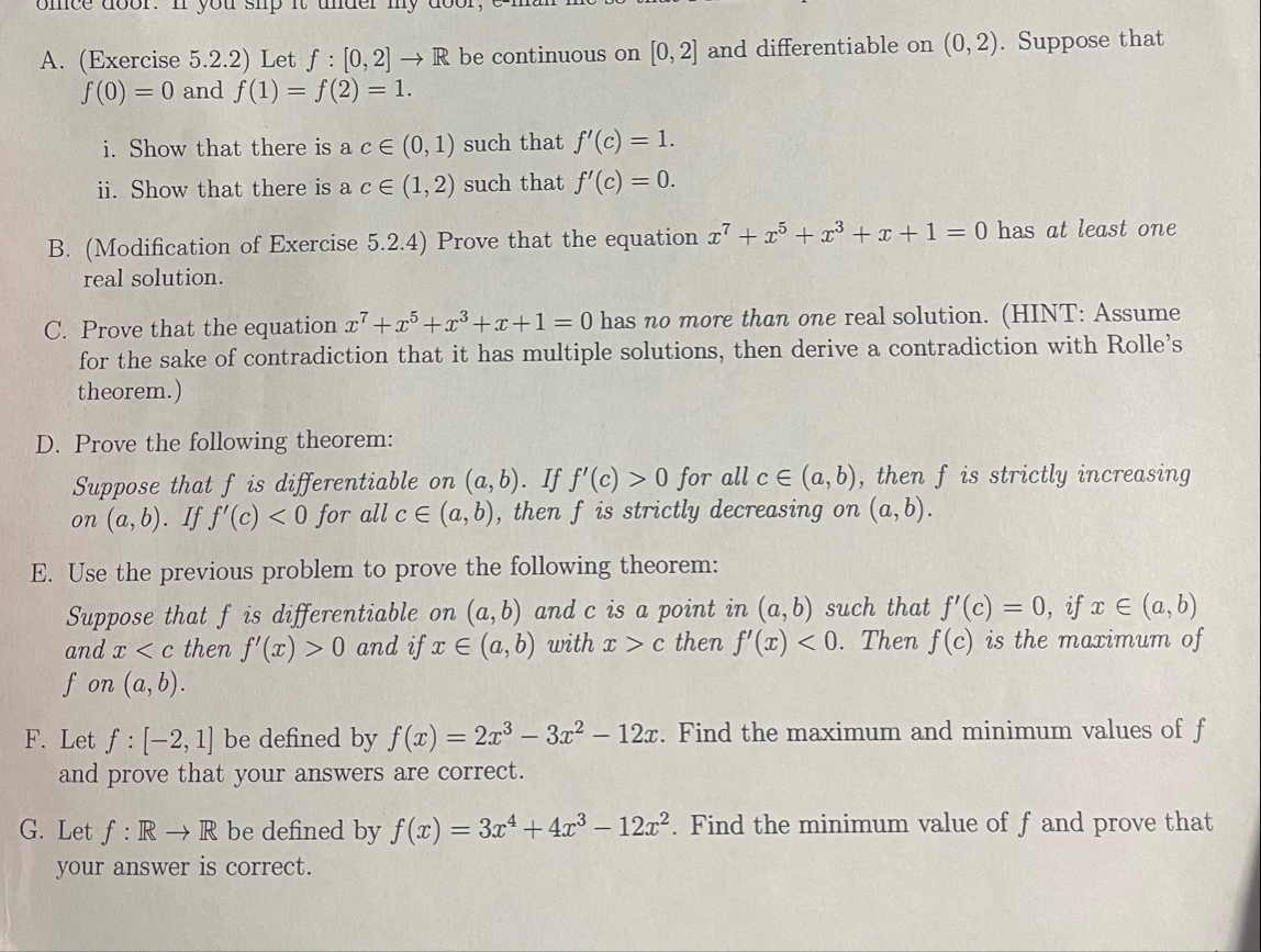 Solved Please prove and explain everything well in depth and | Chegg.com
