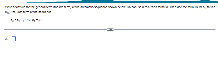 Solved Write The First Four Terms Of The Sequence Whose