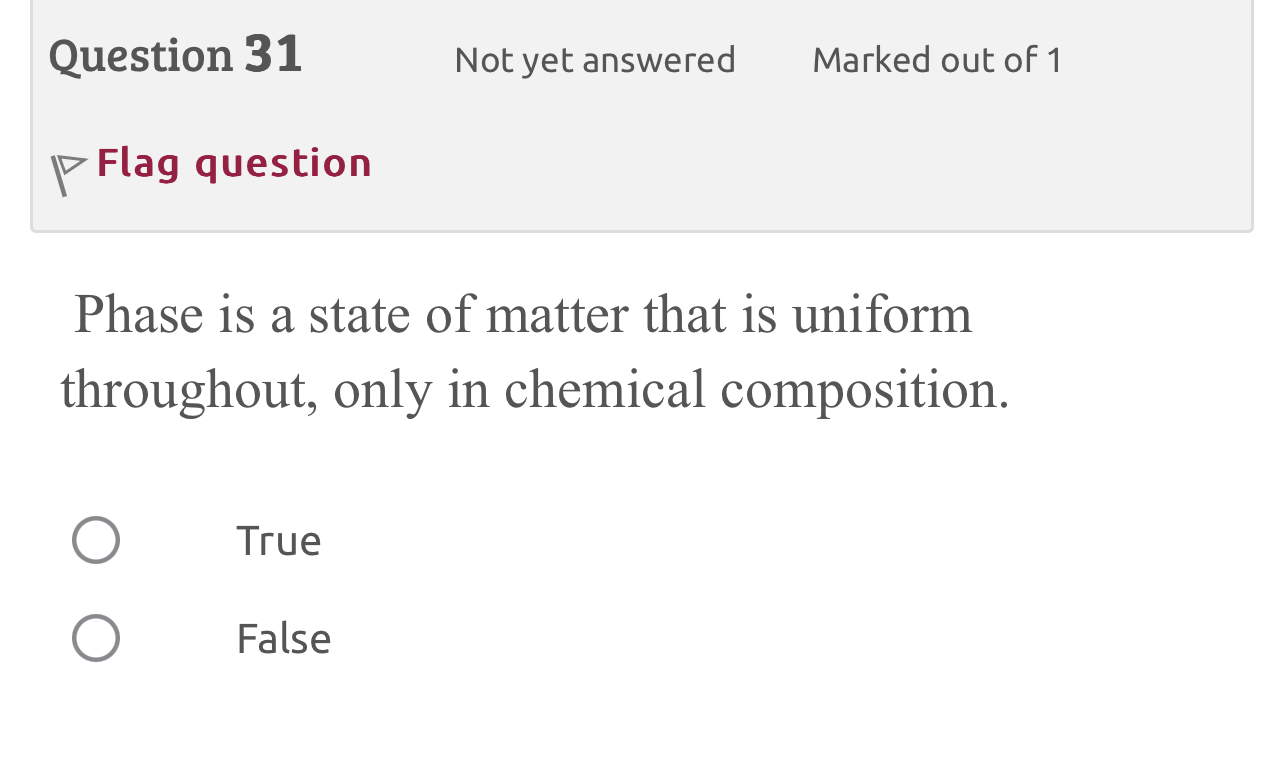 Solved Question 31Not yet answeredMarked out of 1Flag | Chegg.com Solved Question 31Not yet answeredMarked out of 1Flag | Chegg.com