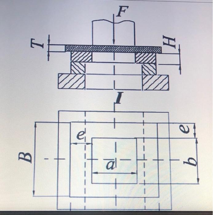 Solved what is the blanking force of a rectangular workpiece | Chegg.com