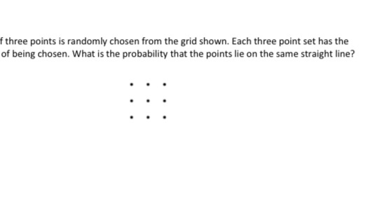 Solved (5 points) A set of three points is randomly chosen | Chegg.com