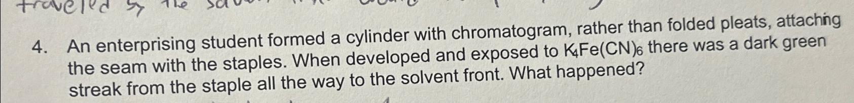 Solved An enterprising student formed a cylinder with | Chegg.com