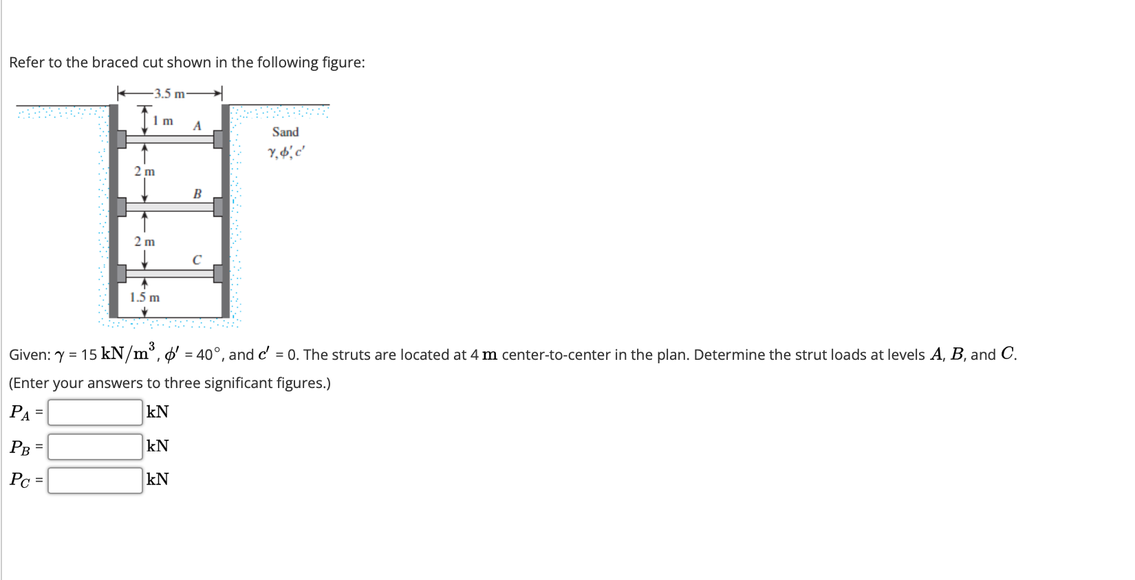 Solved Refer to ﻿the braced cut shown in ﻿the following | Chegg.com