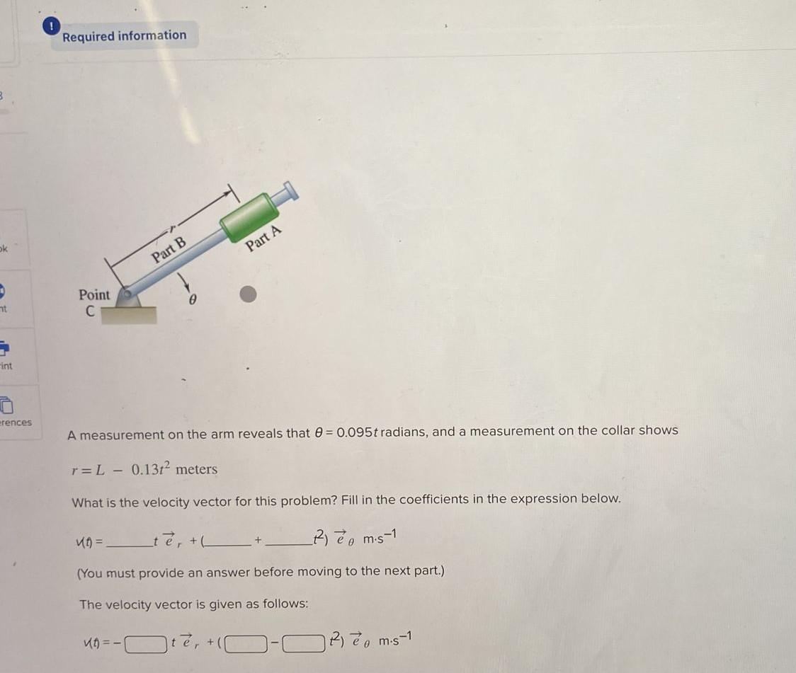 Solved Required information NOTE: This is a multi-part | Chegg.com
